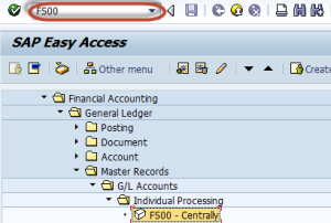 General Ledger Master Data in SAP: Transaction Code & Menu Path - ERP ...